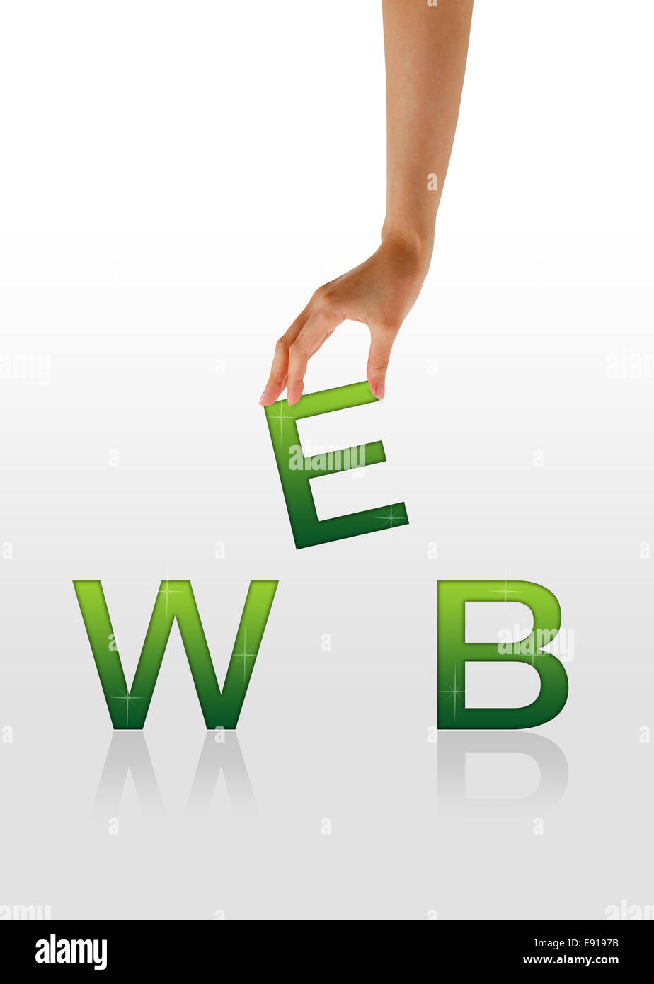 Hand web hi-res stock photography and images - Alamy
