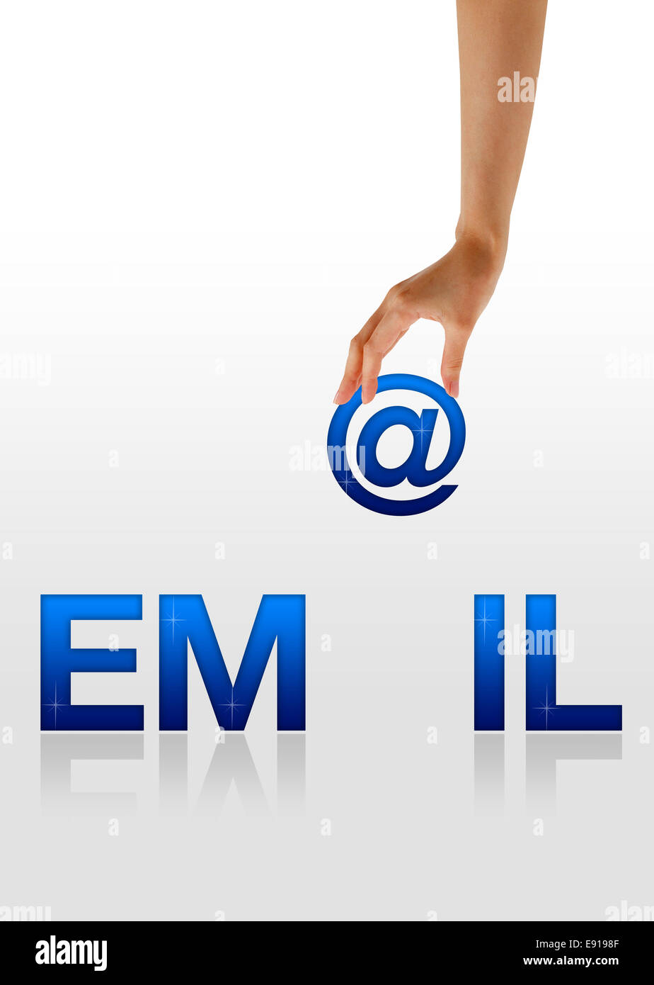 Email - Hand Stock Photo - Alamy