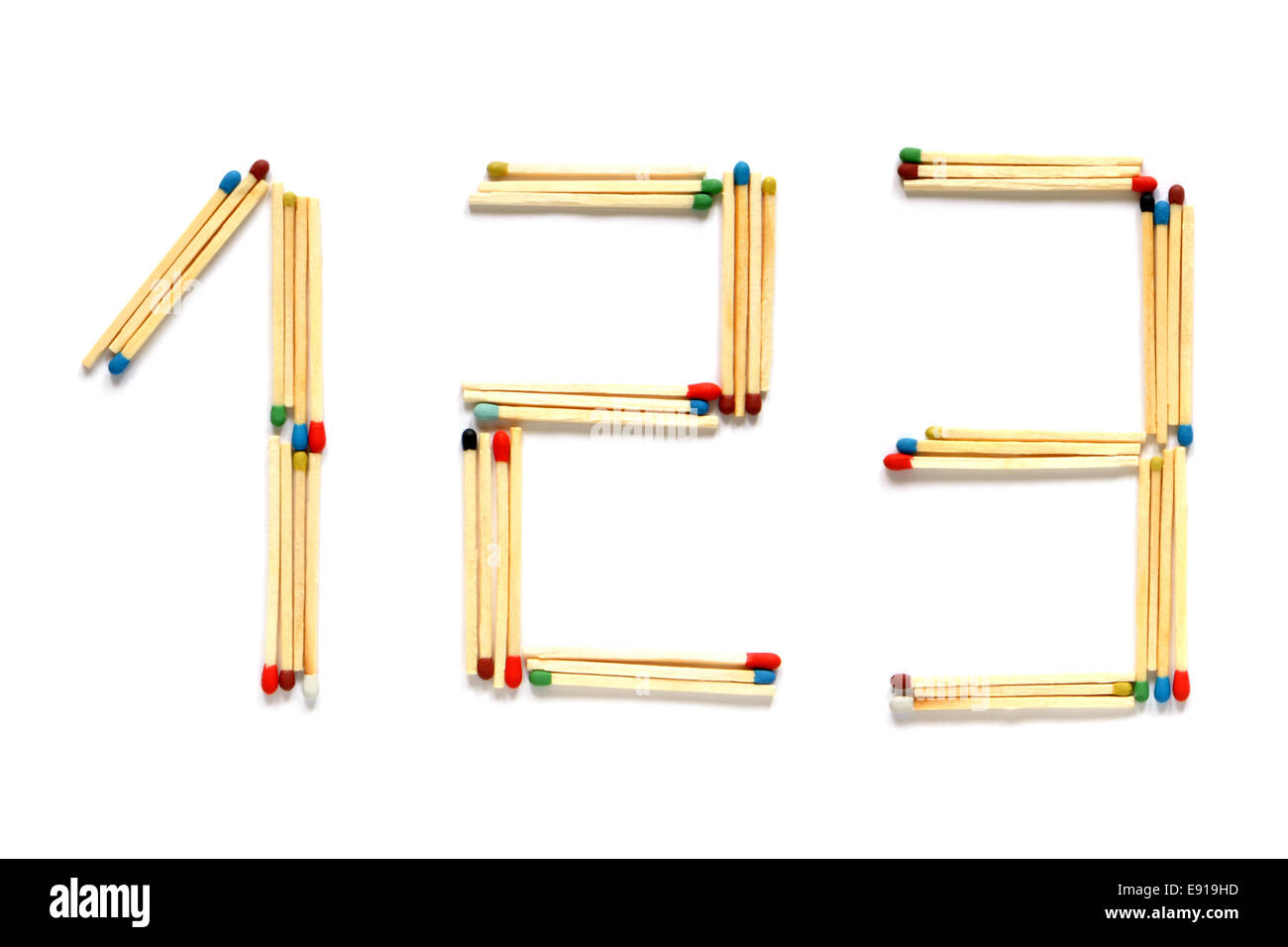 Match the numbers hi-res stock photography and images - Alamy