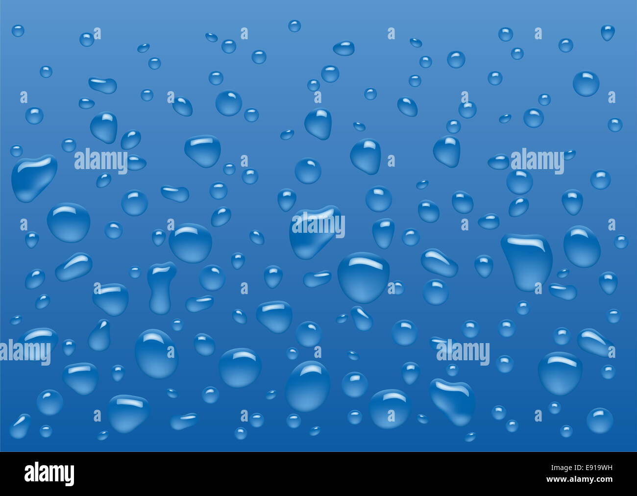 Water droplets vector hi-res stock photography and images - Alamy