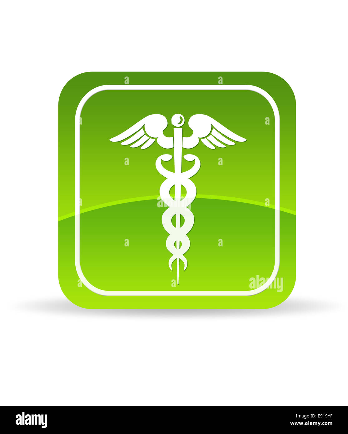 Caduceus icon hi-res stock photography and images - Alamy