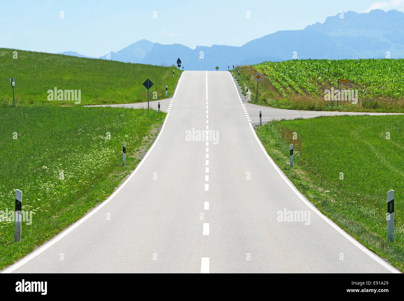 Street and Nature Stock Photo - Alamy