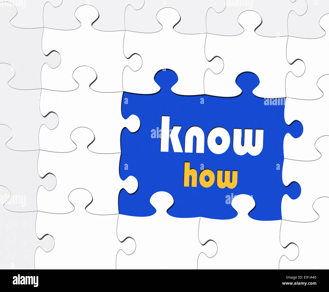know how - Business Concept Stock Photo - Alamy