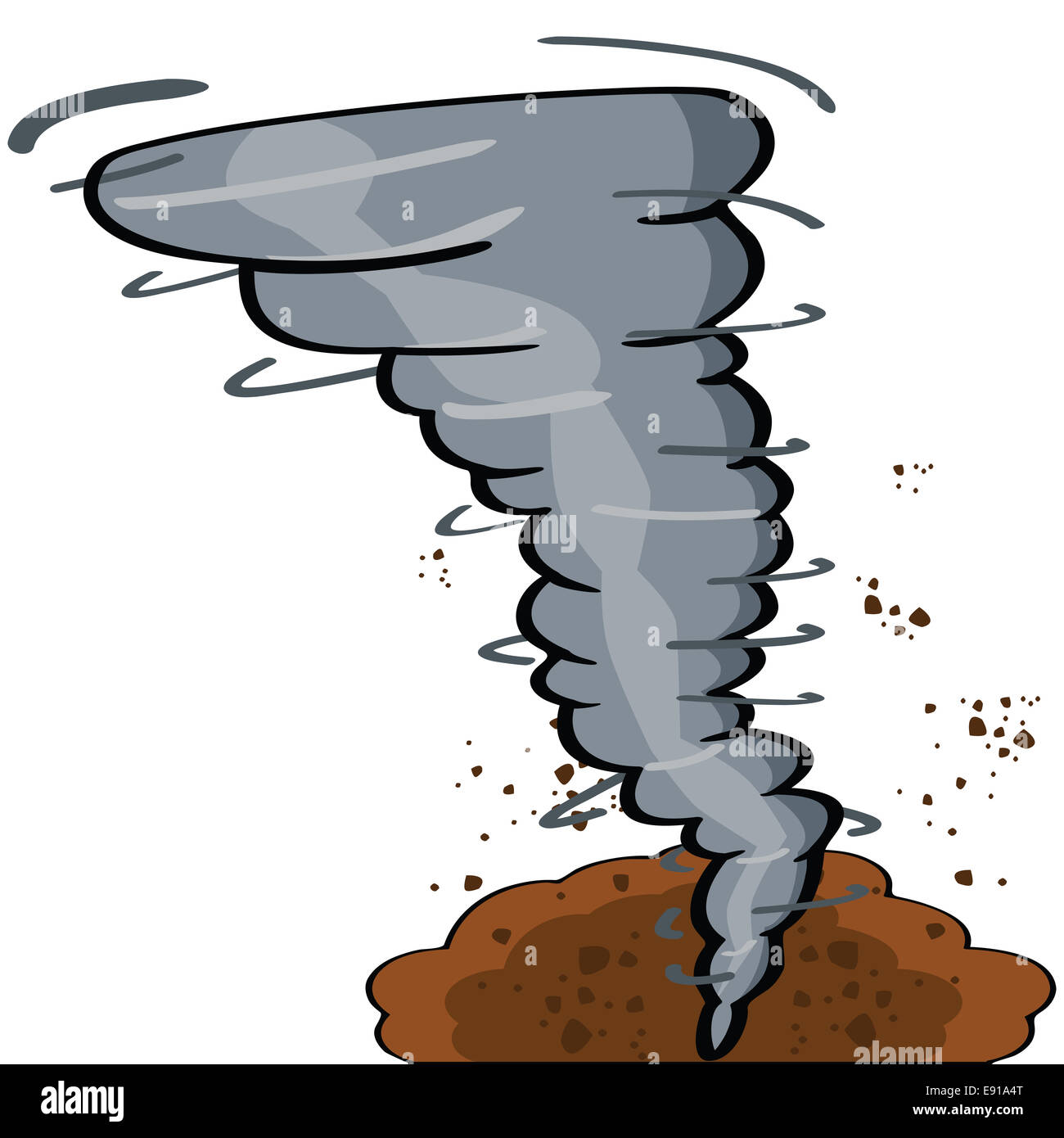 Cartoon tornado hi-res stock photography and images - Alamy
