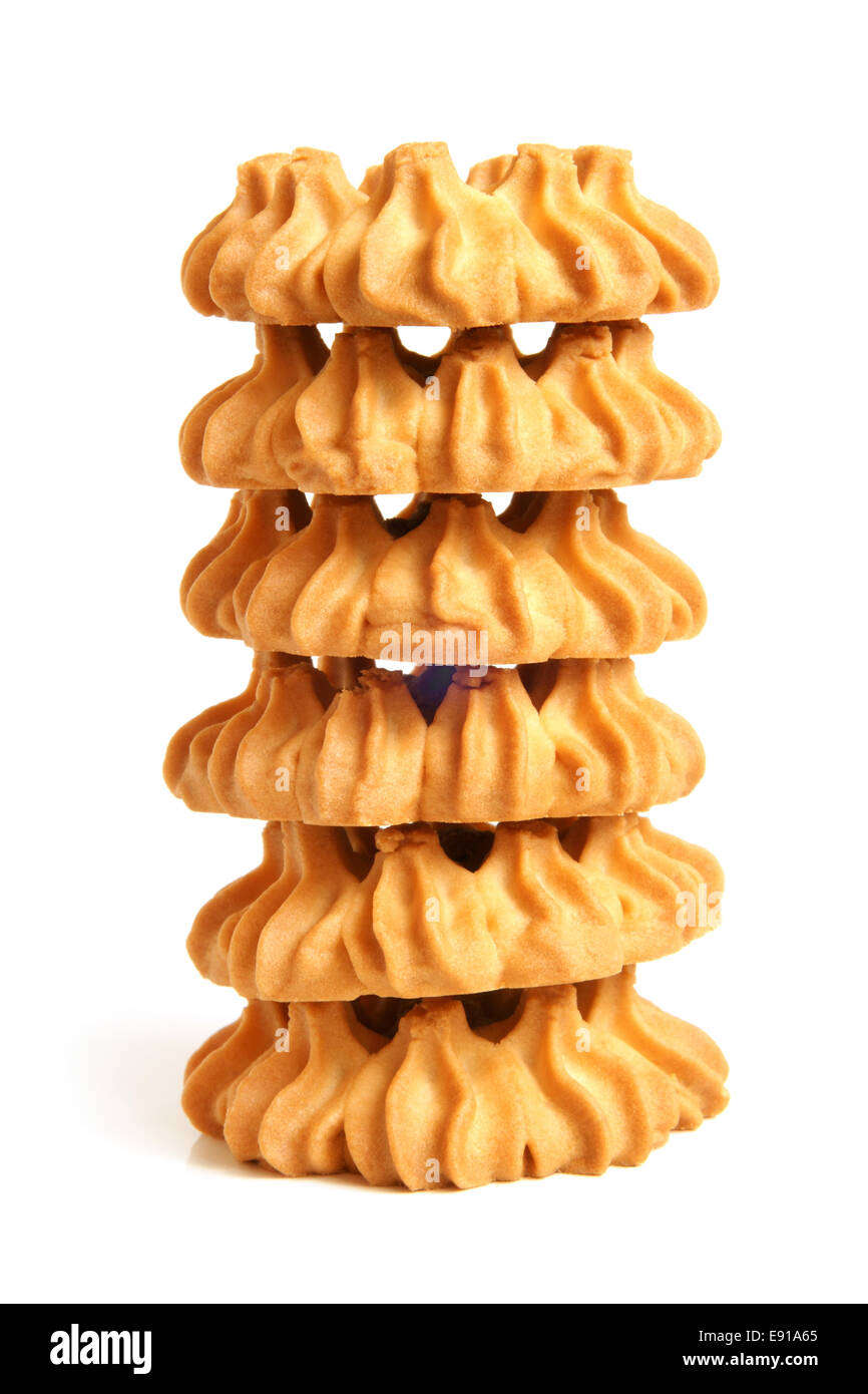 Stack of cookies Stock Photo - Alamy