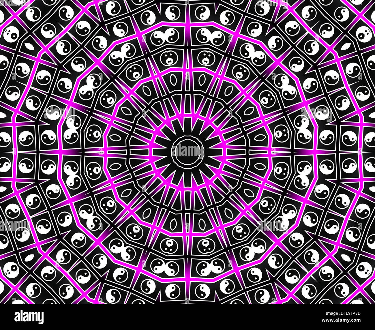 Balance Emotion Mandala Stock Photo - Alamy