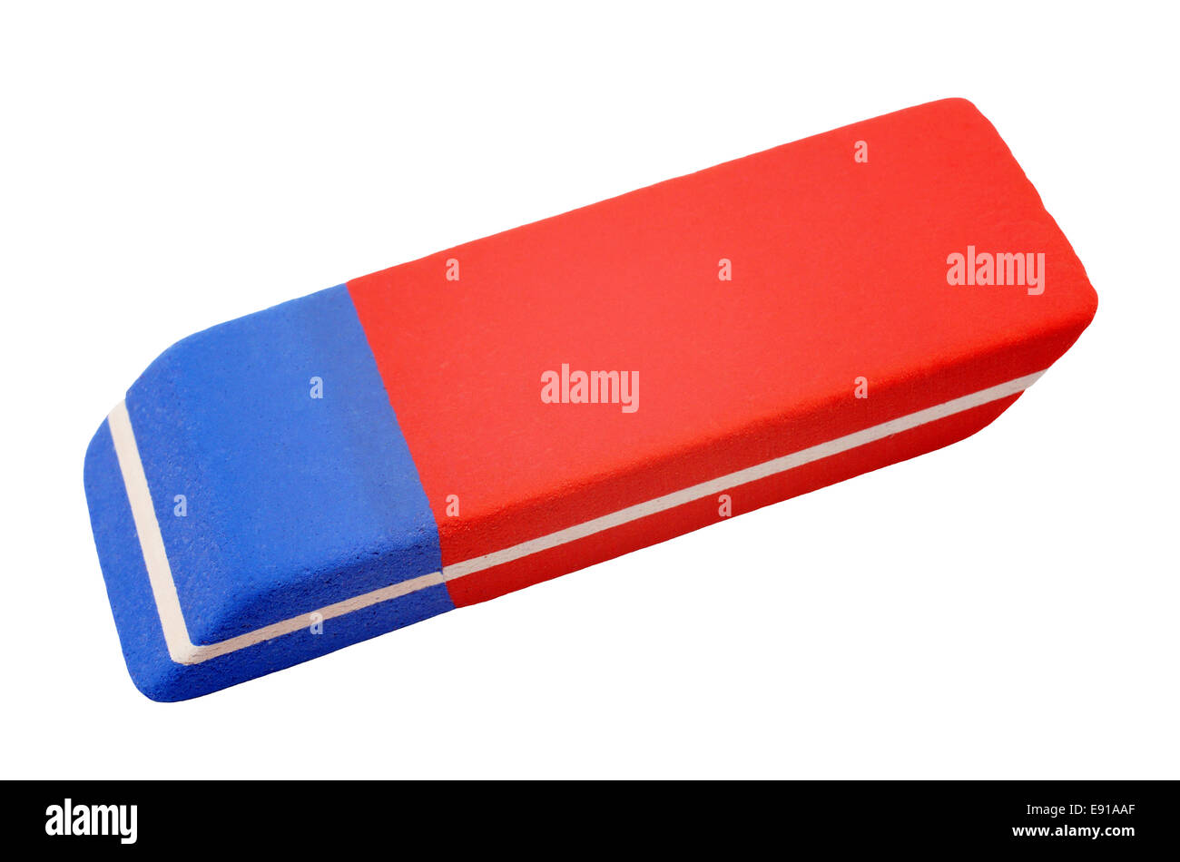 Eraser - isolated on white background Stock Photo - Alamy