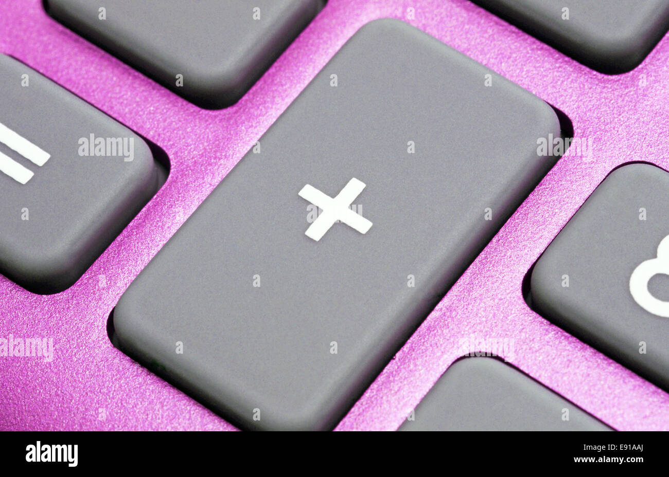 Violet calculator hi-res stock photography and images - Alamy