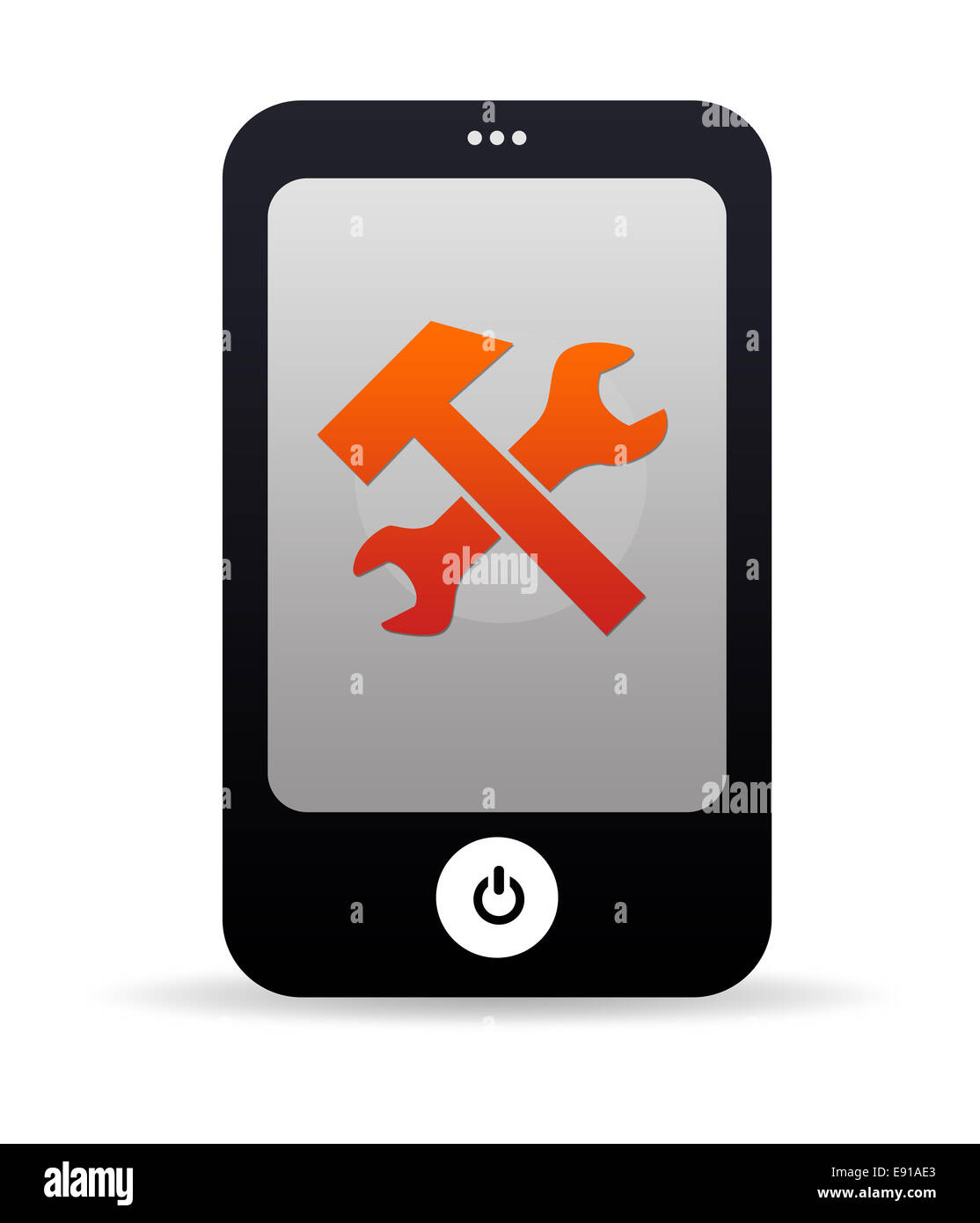 Mobile Phone and Tools Stock Photo - Alamy