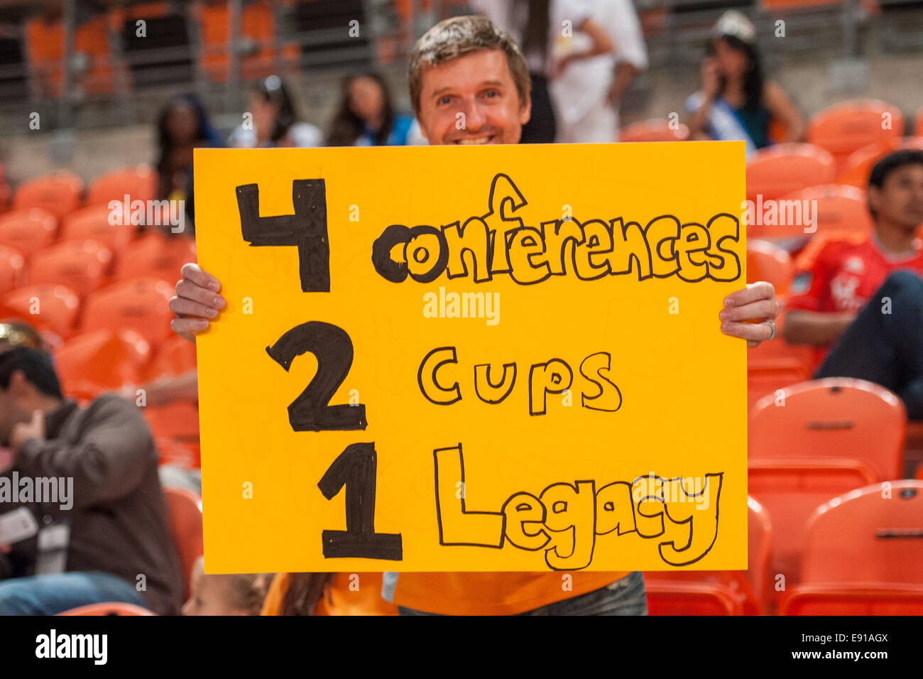 Houston bbva stadium fans hi-res stock photography and images - Alamy