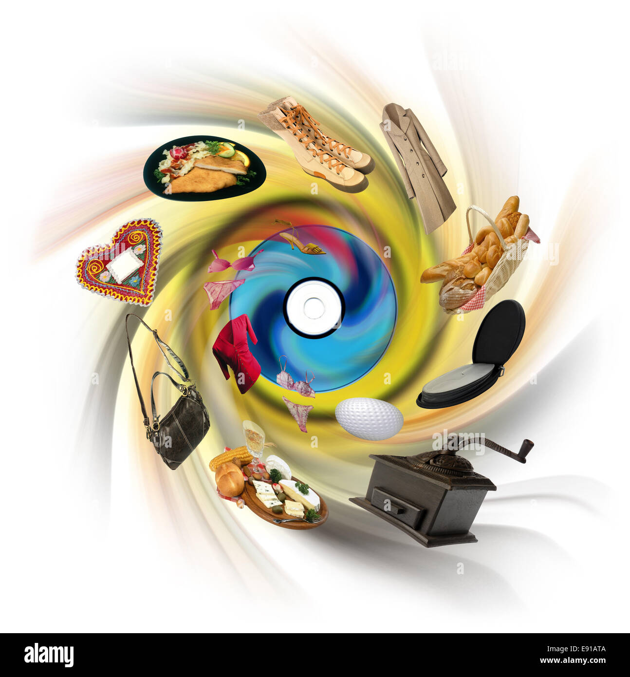 Blue ray disc storage Stock Photo - Alamy