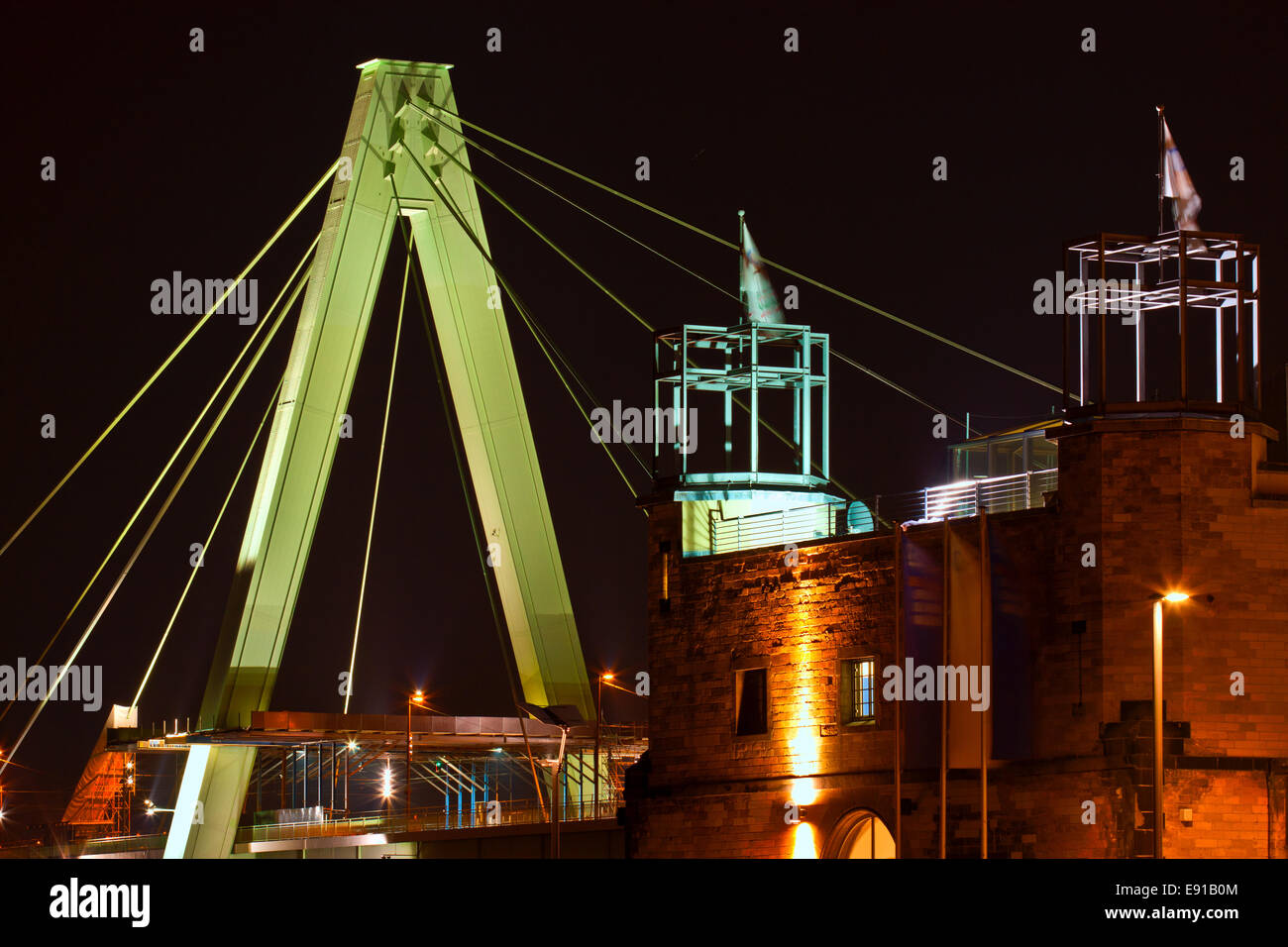 Bridge in Cologne Stock Photo - Alamy