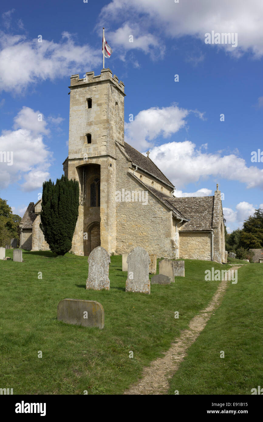 Swinbrook cotswold villages hi-res stock photography and images - Alamy
