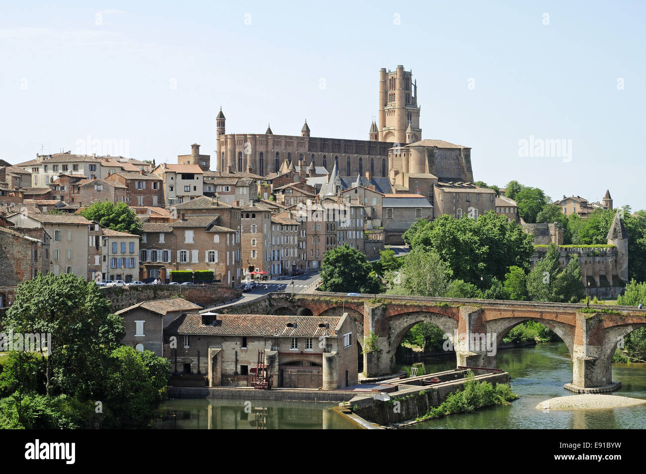 Cathedrale Sainte-Cecile d'Albi or Albi Cathedral Stock Photo - Alamy