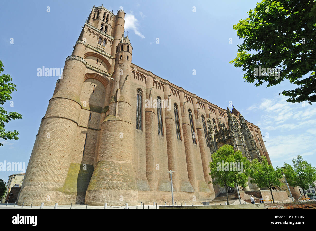 Cathedrale Sainte-Cecile d'Albi or Albi Cathedral Stock Photo - Alamy