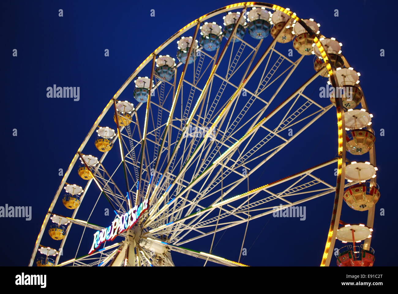 Coloured ferris wheel hi-res stock photography and images - Alamy