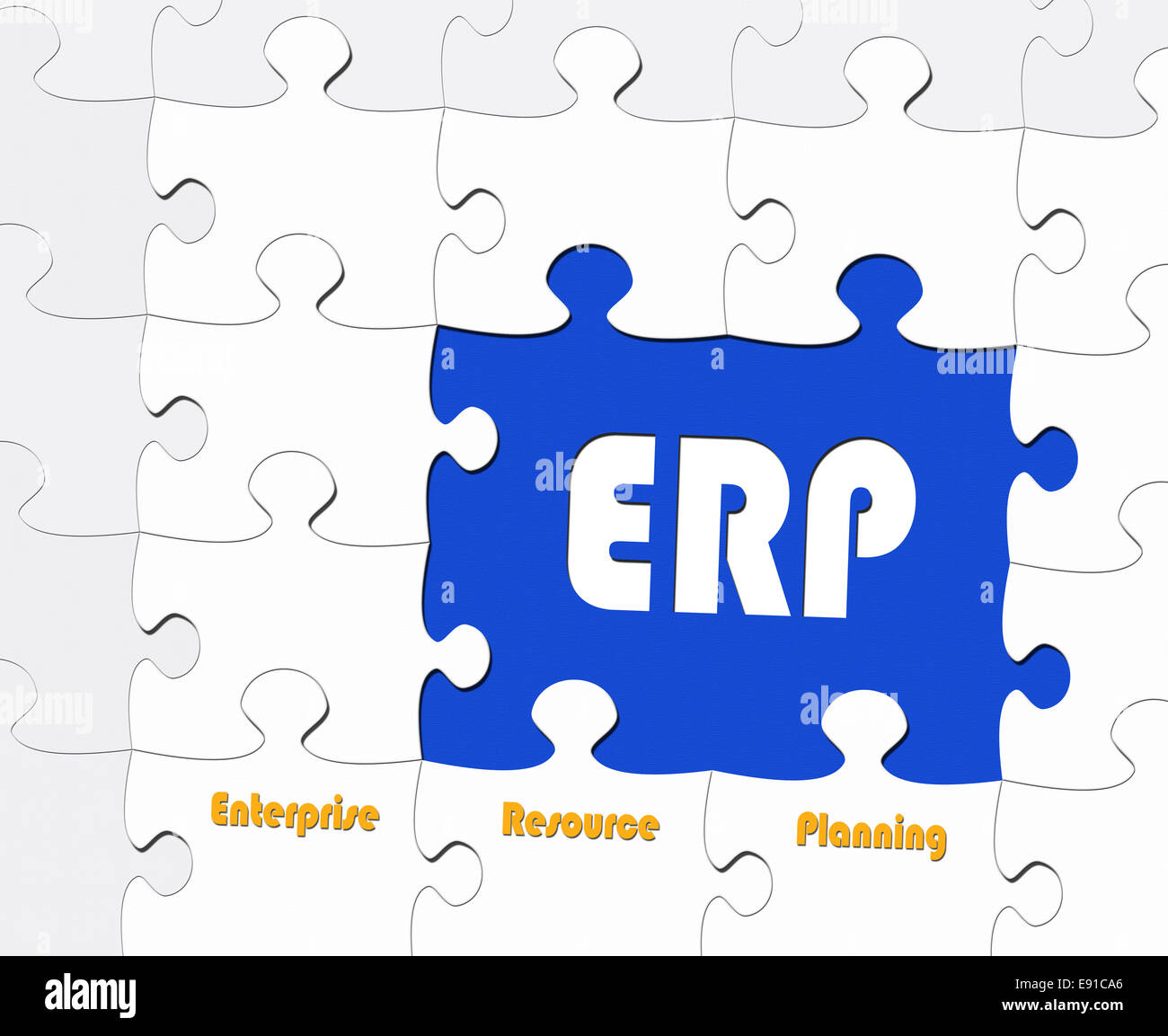 ERP - Enterprise Resource Planning Stock Photo - Alamy
