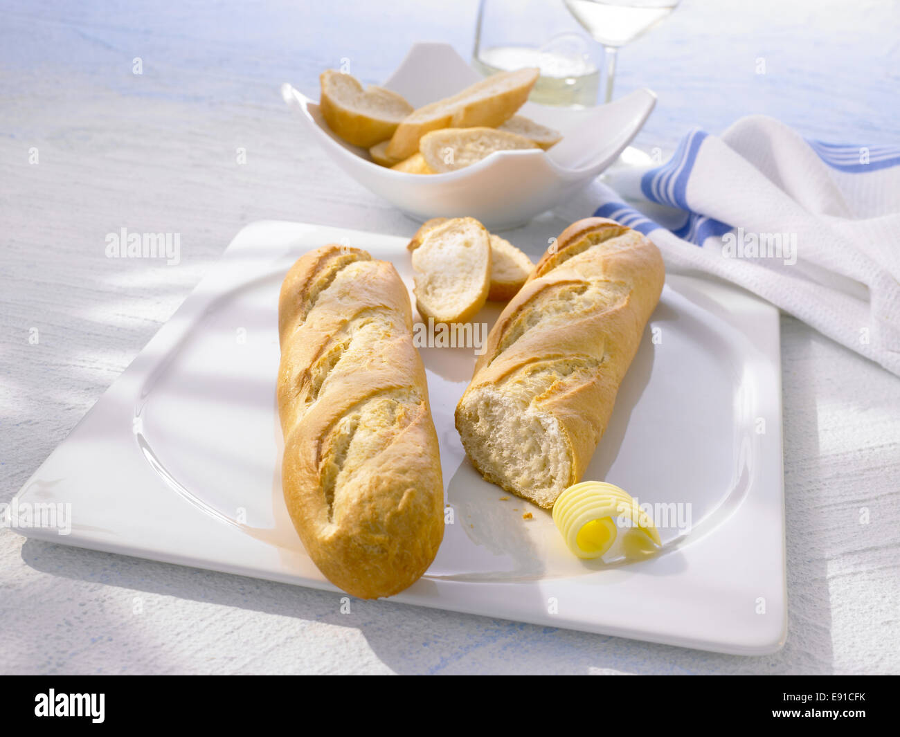 Baguette essen hi-res stock photography and images - Alamy