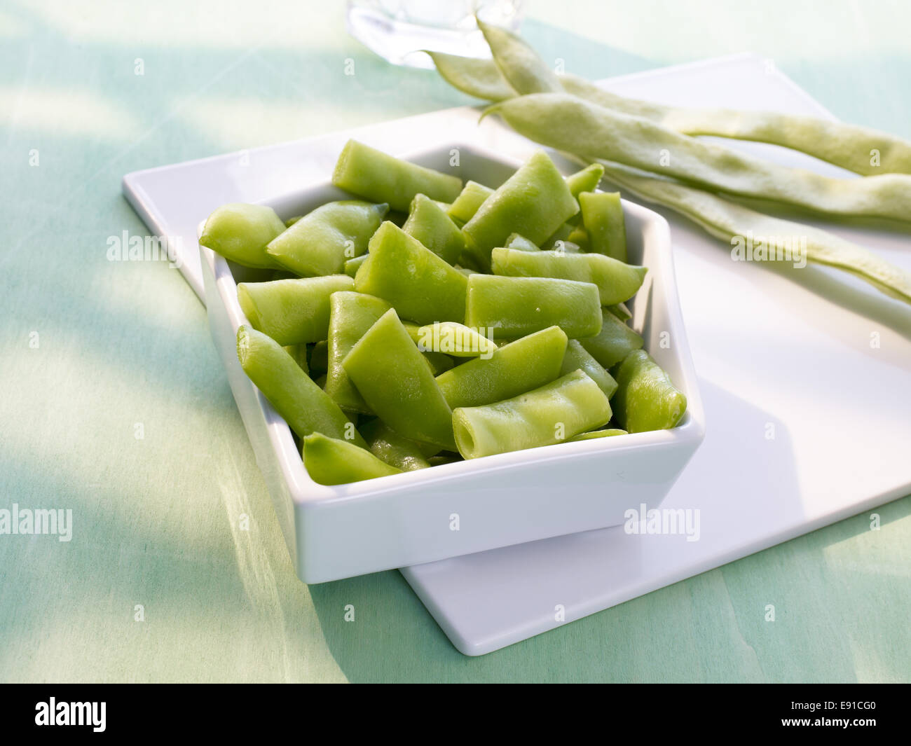 Bohnen geschnitten hi-res stock photography and images - Alamy