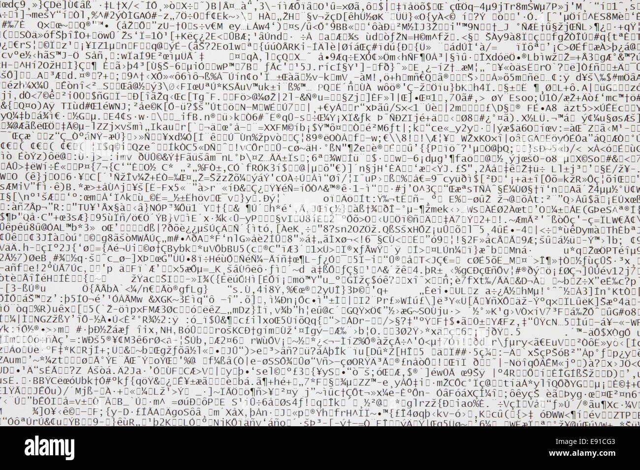 Datensalat hi-res stock photography and images - Alamy