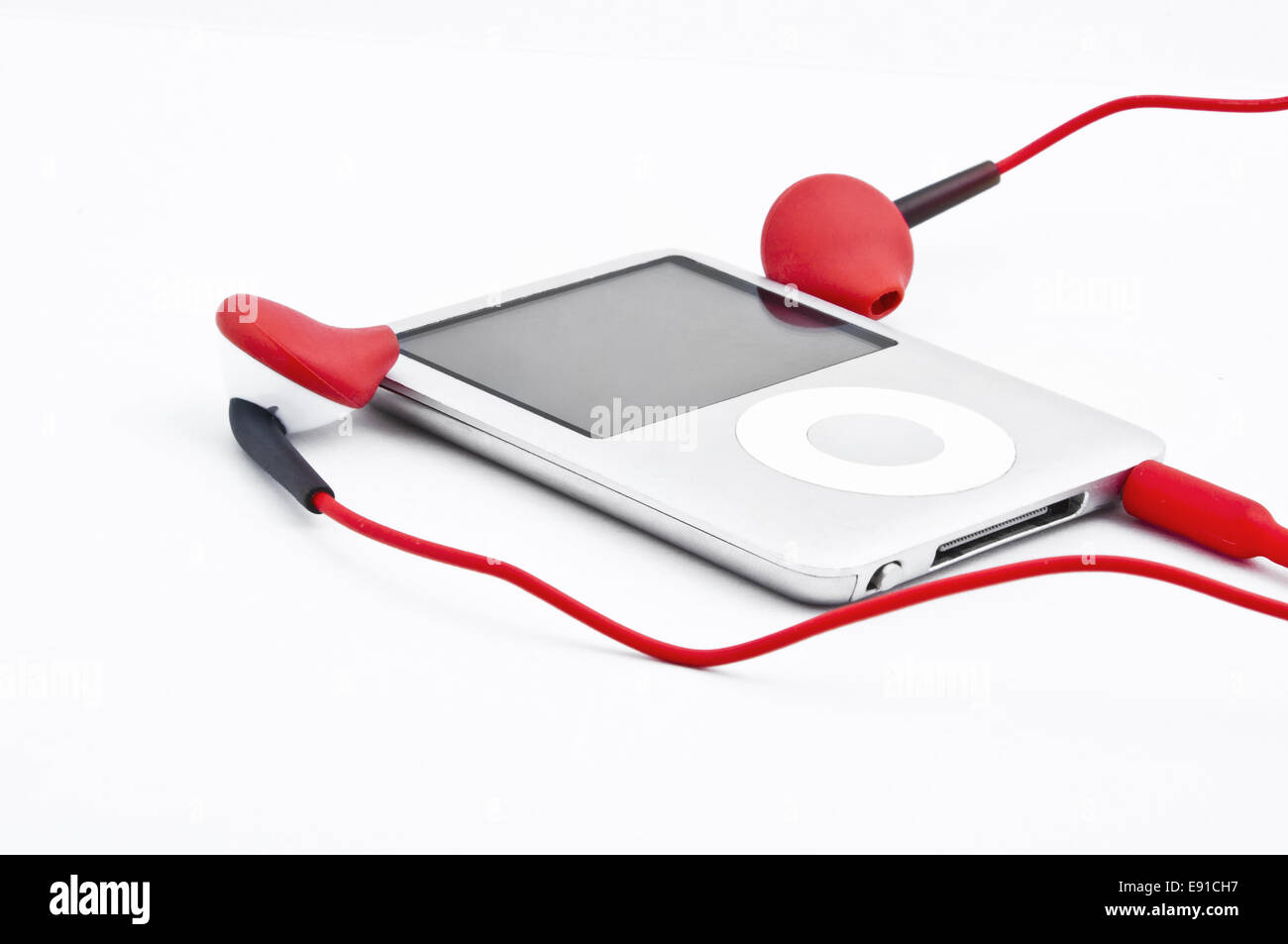 Modern MP3 Player Stock Photo - Alamy