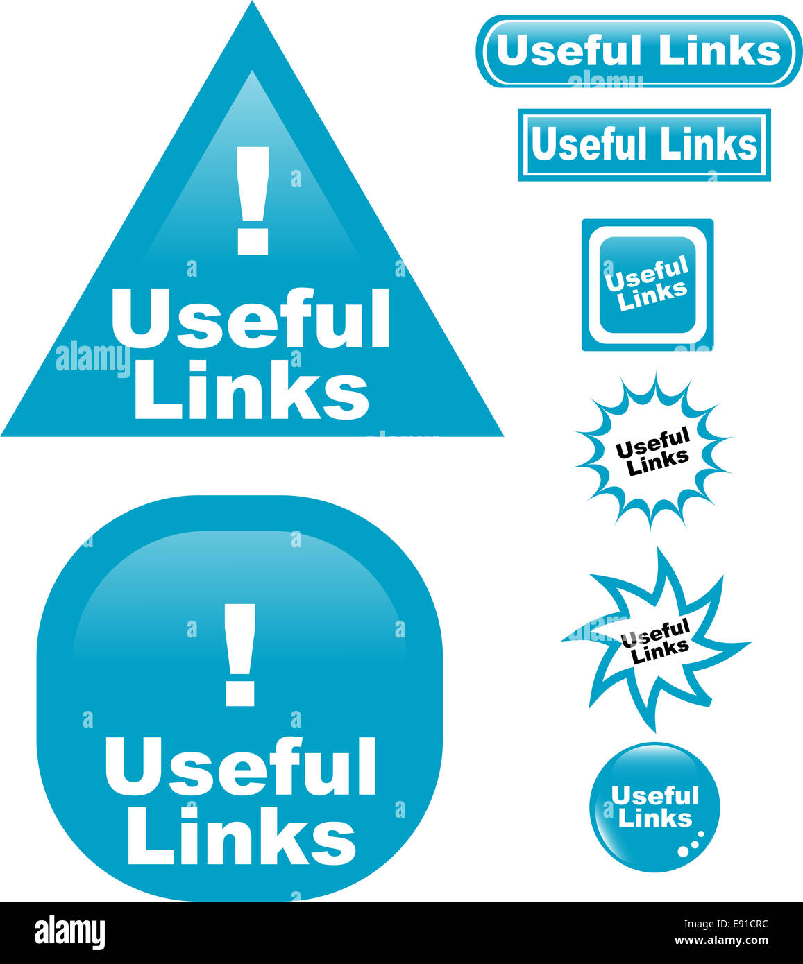 Hotline icon blue internet button hi-res stock photography and images ...