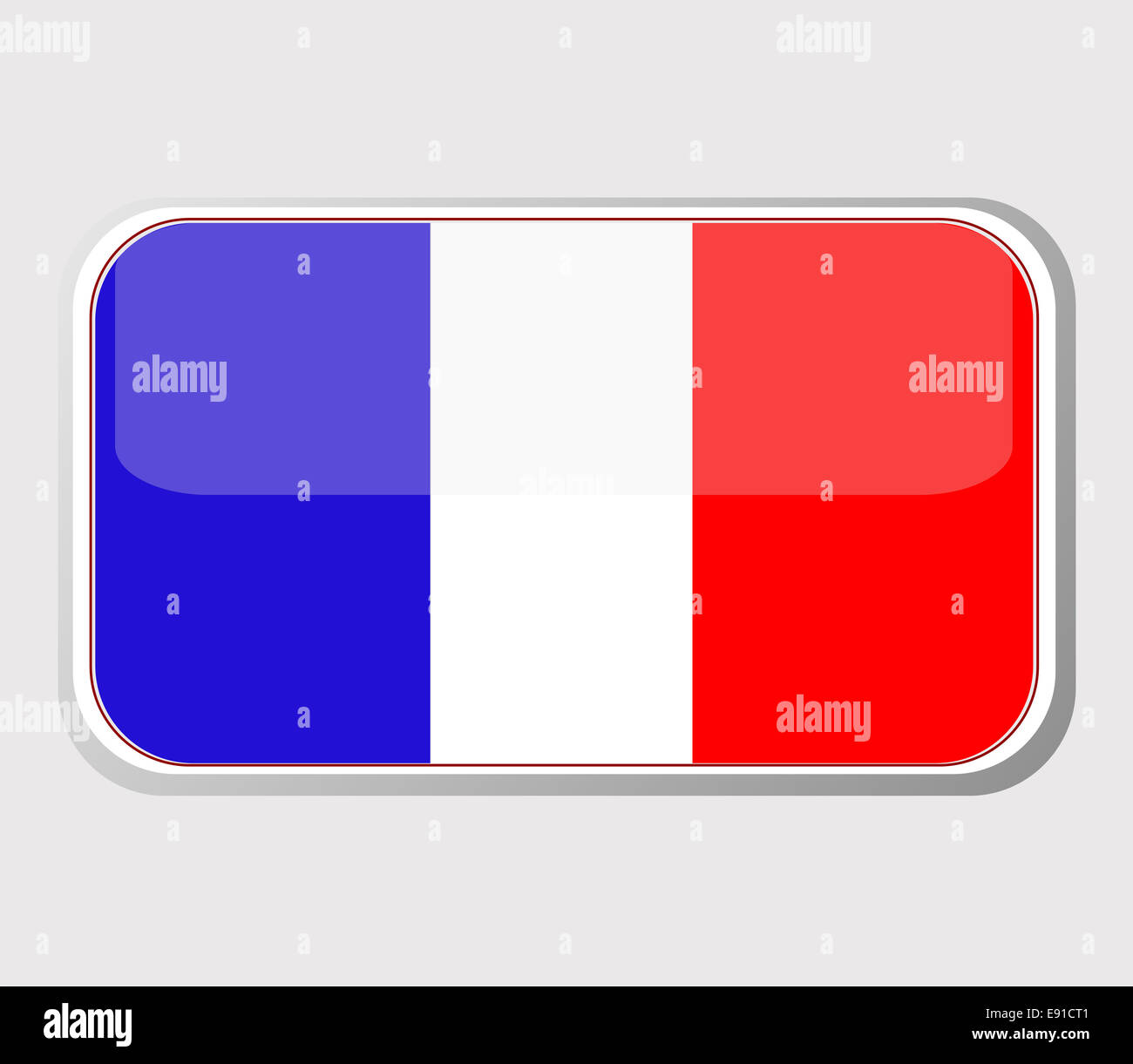 France flag in form hi-res stock photography and images - Alamy