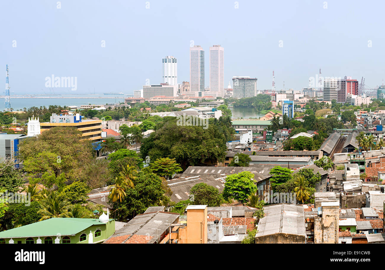 Colombo slum hi-res stock photography and images - Alamy