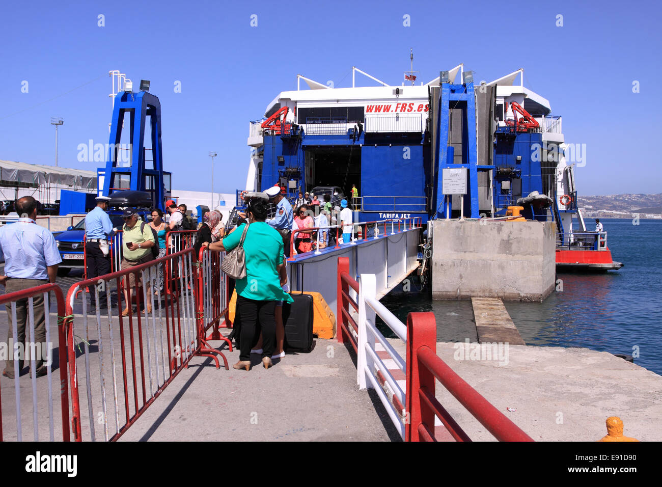 Spain morocco border hi-res stock photography and images - Alamy