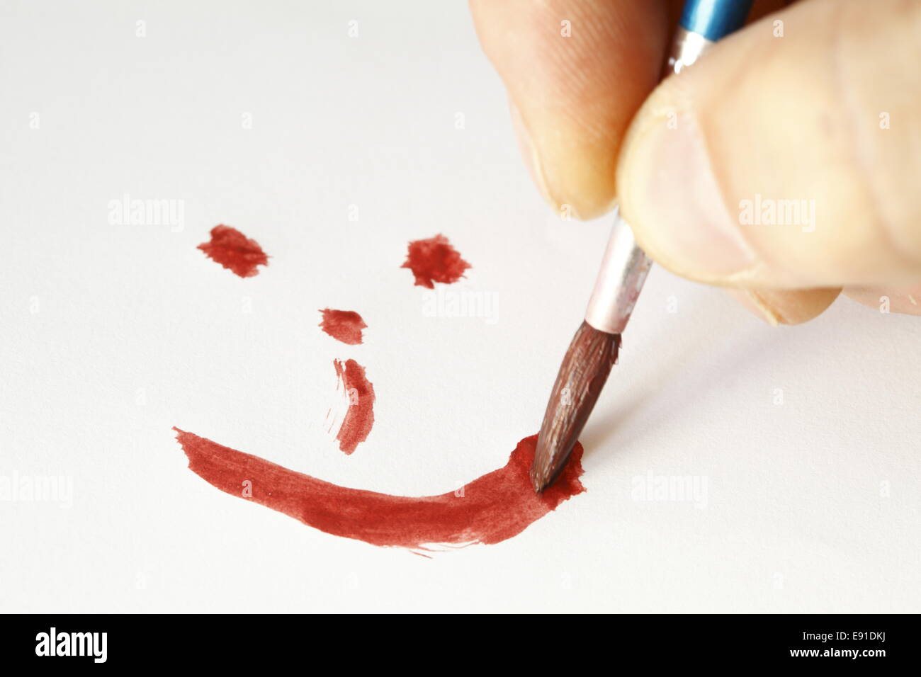 Painting red High Resolution Stock Photography and Images - Alamy