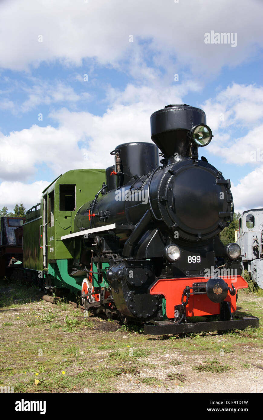 Narrow gauge blue steam locomotive hi-res stock photography and images ...
