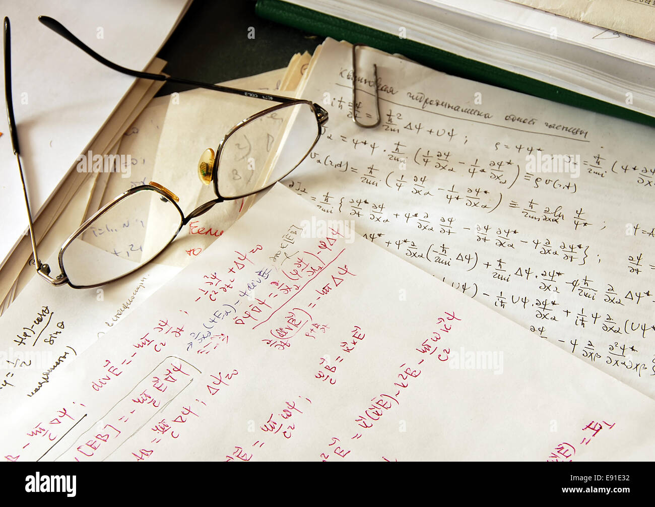Quantum physics formula hi-res stock photography and images - Alamy