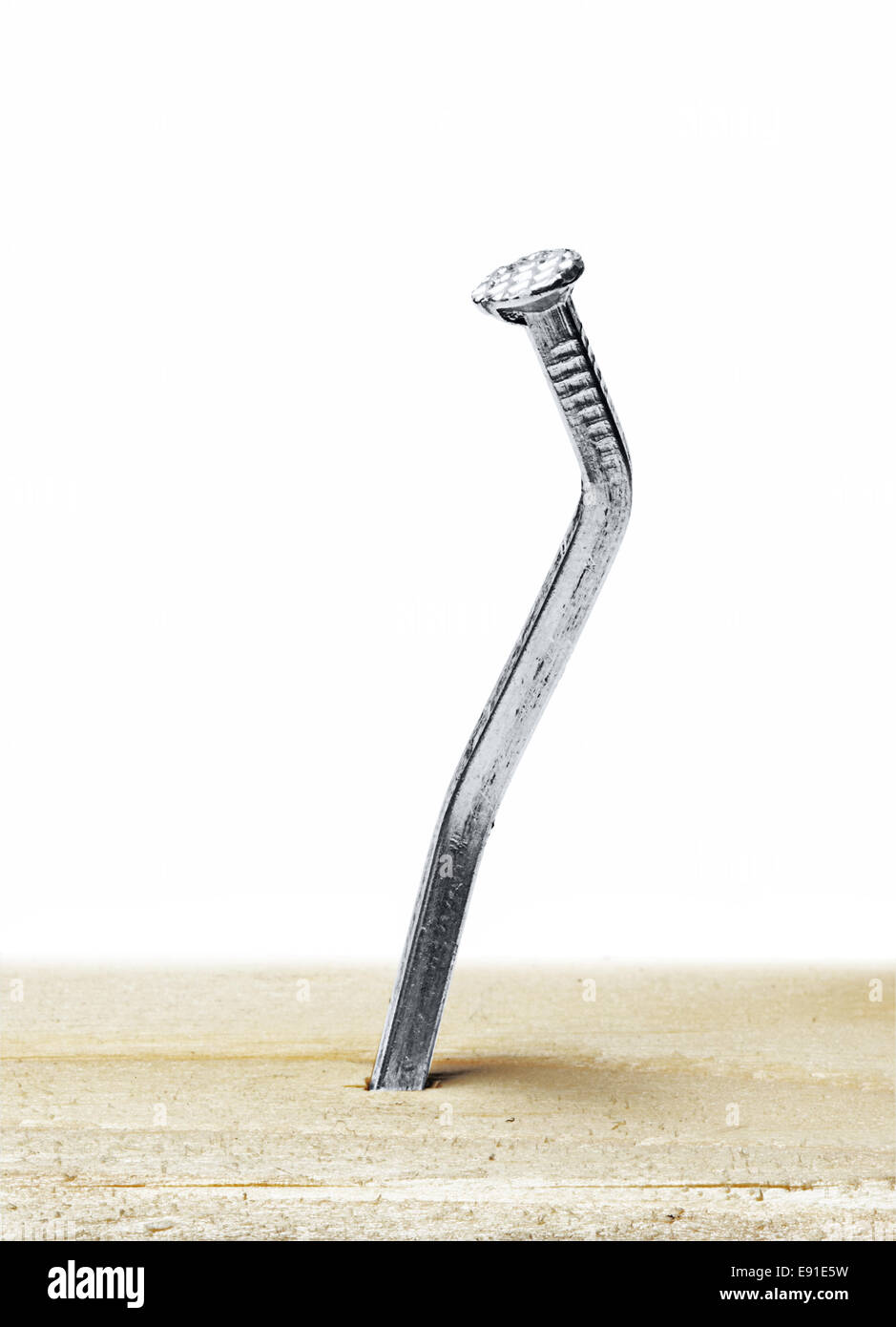 Hammer nail bent hi-res stock photography and images - Alamy