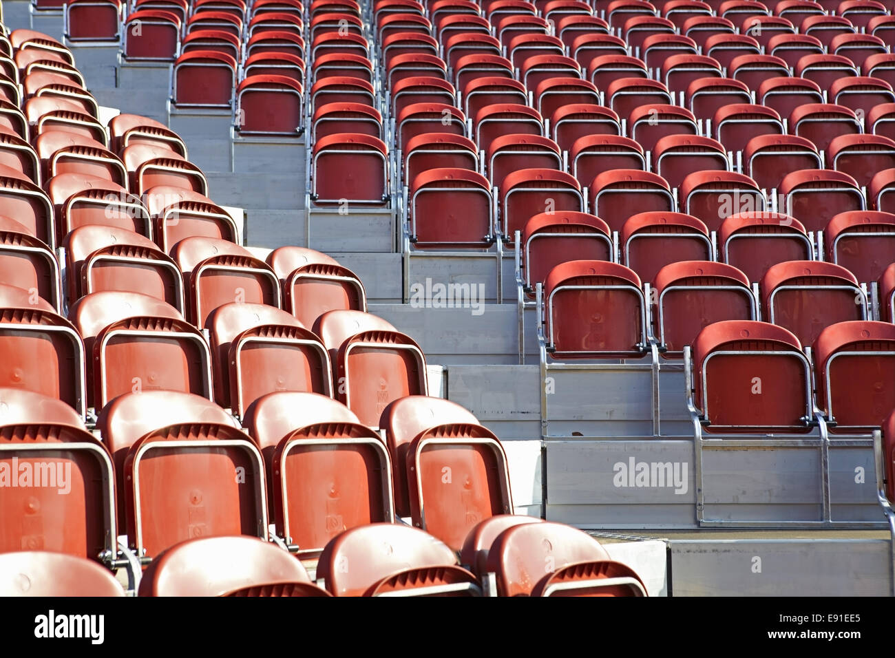 Empty stadium seats Stock Photo - Alamy