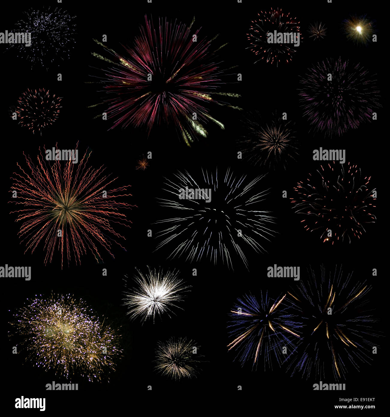 Set collection black carnival hi-res stock photography and images - Alamy