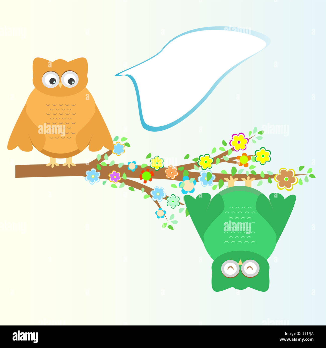 Cute cartoon doodle moon Cut Out Stock Images & Pictures - Alamy