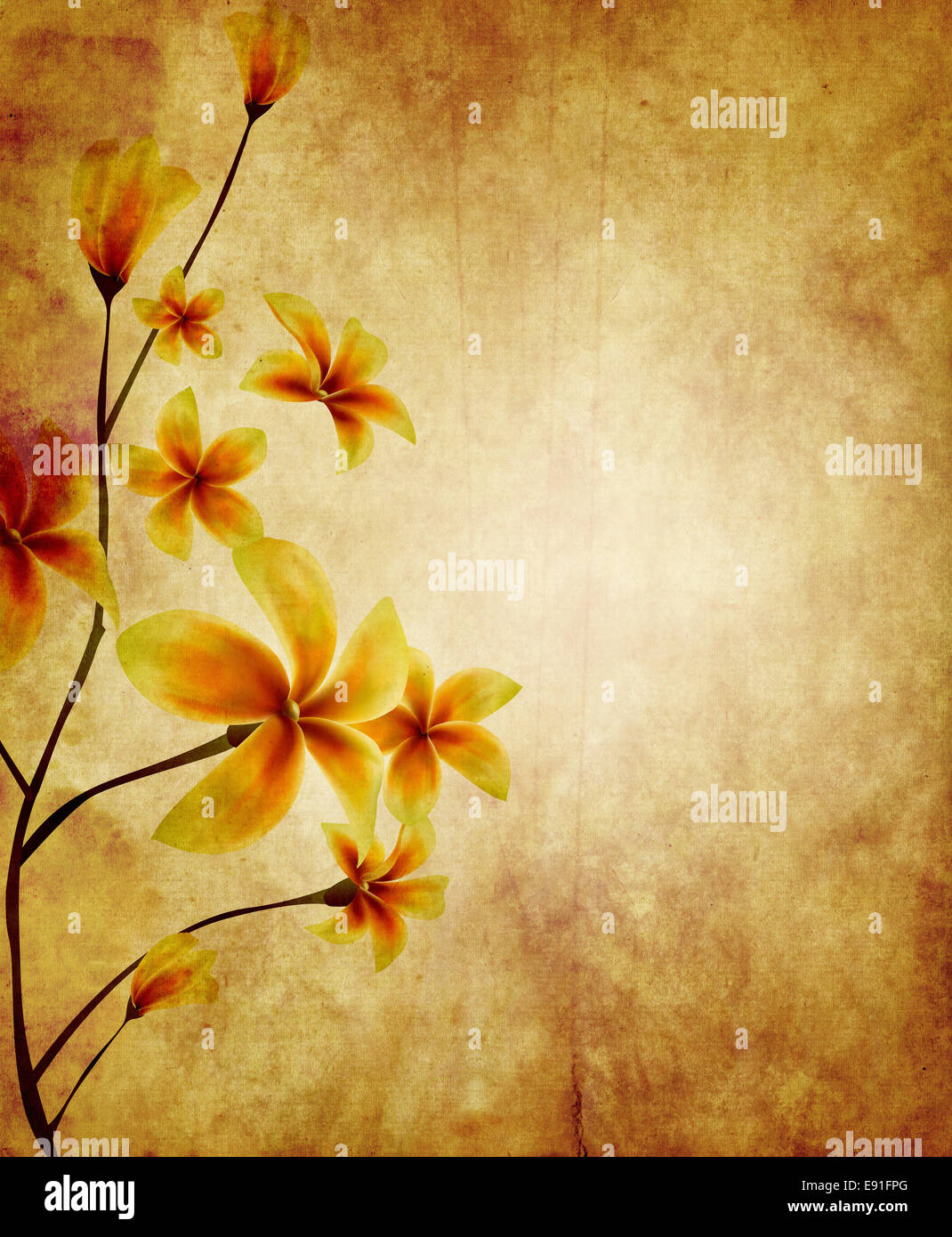 Vintage Paper Background Stock Photo - Alamy