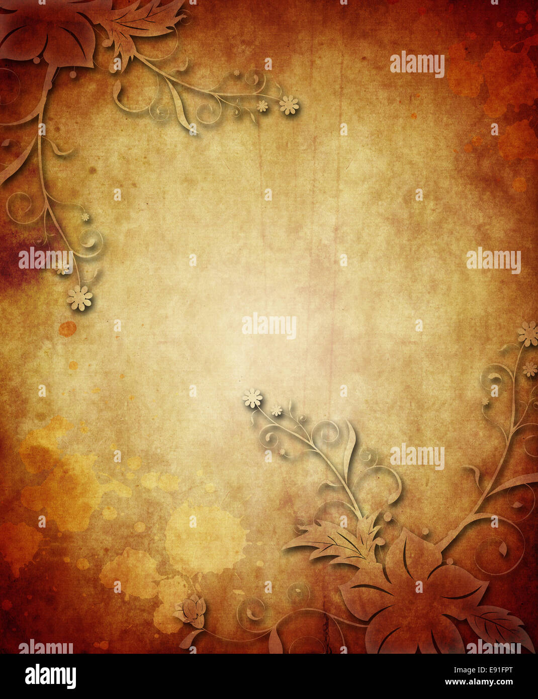 Vintage Paper Background Stock Photo - Alamy