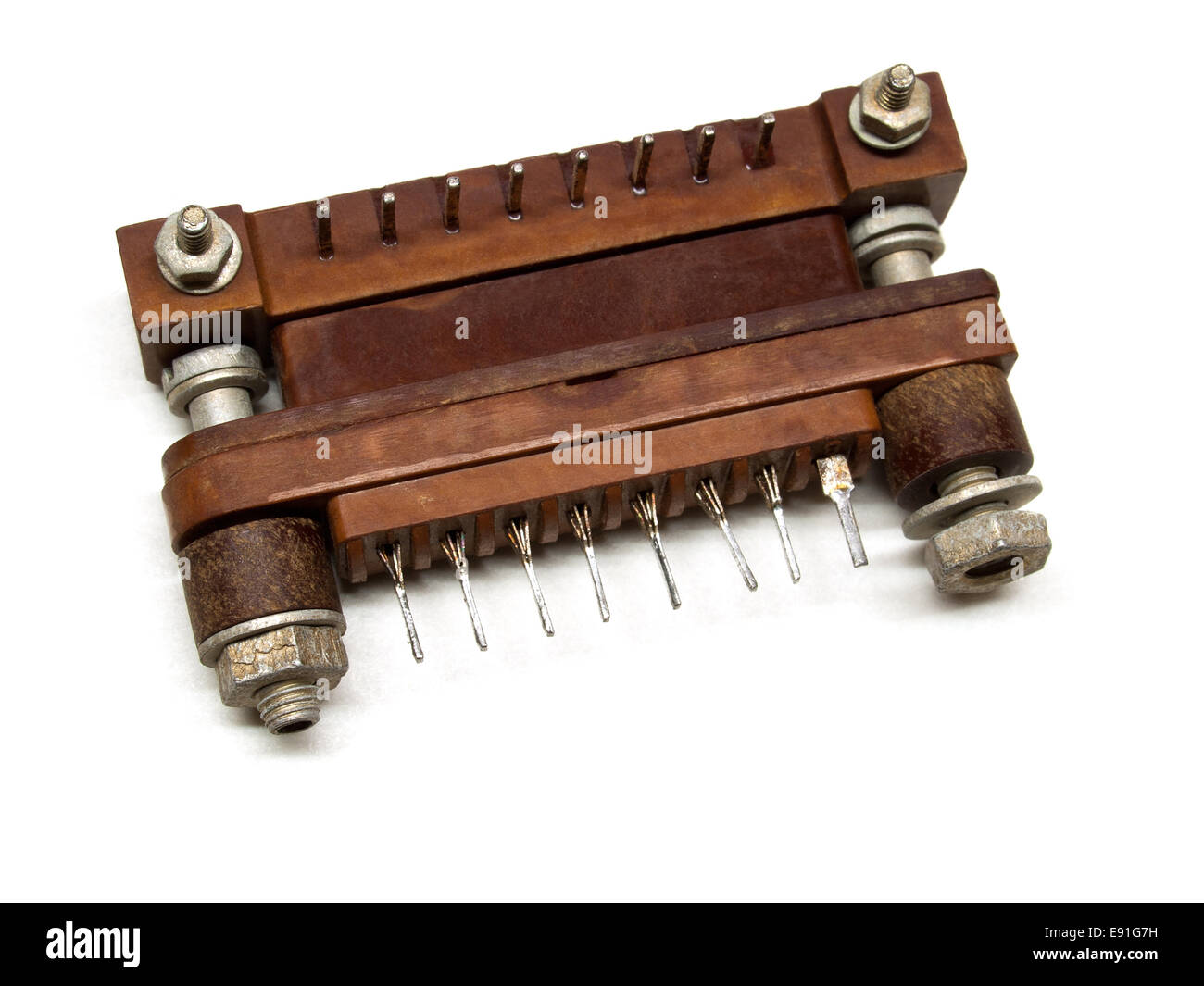 Old computer connector hi-res stock photography and images - Alamy