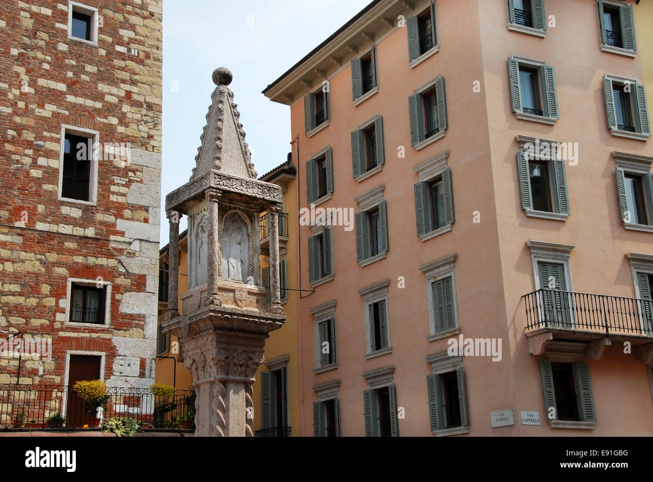 Architecture of Verona Stock Photo - Alamy