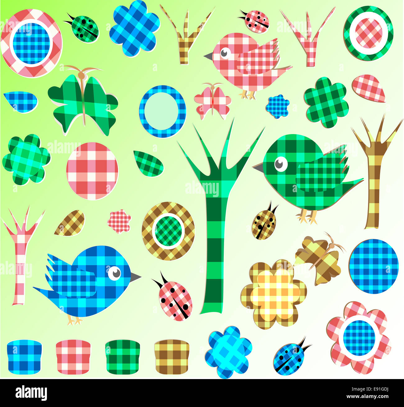 Greeting card nature Cut Out Stock Images & Pictures - Alamy