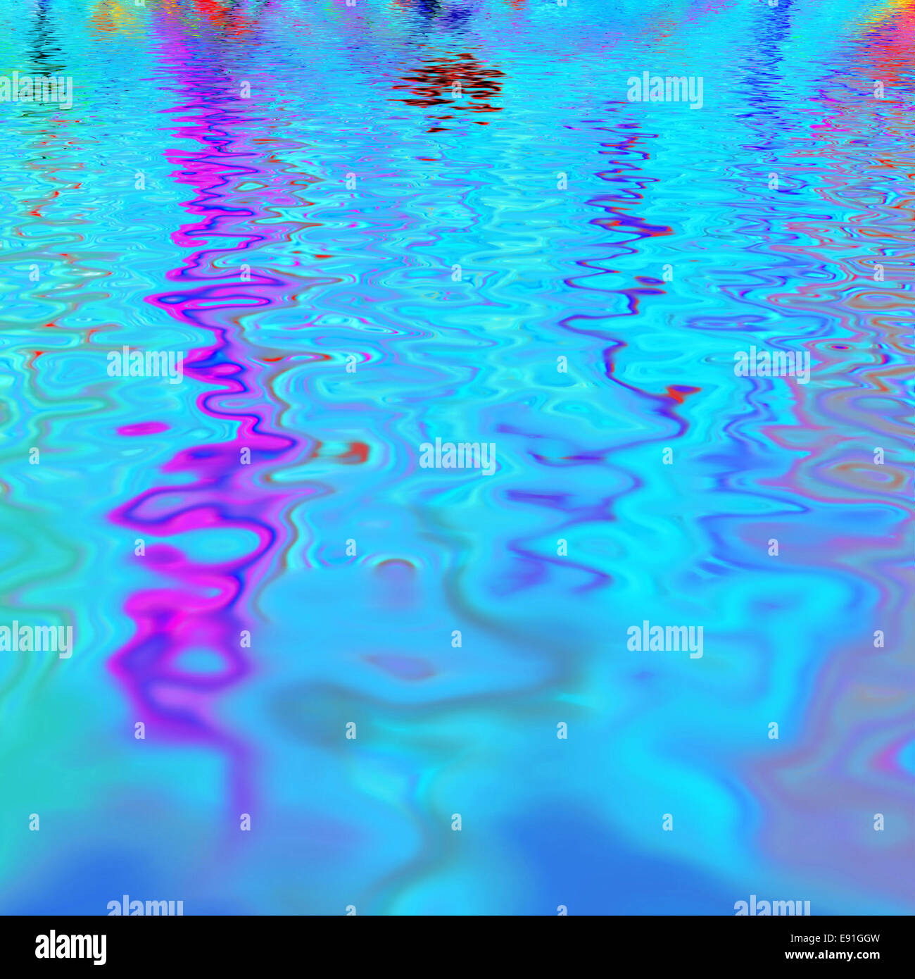 Close up water drop above ripple hi-res stock photography and images ...