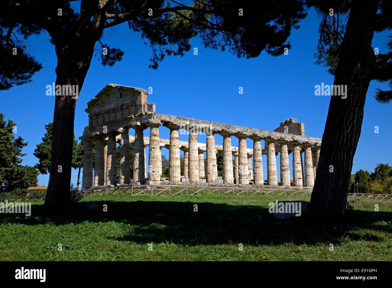 unesco world cultural heritage Paestum Stock Photo - Alamy