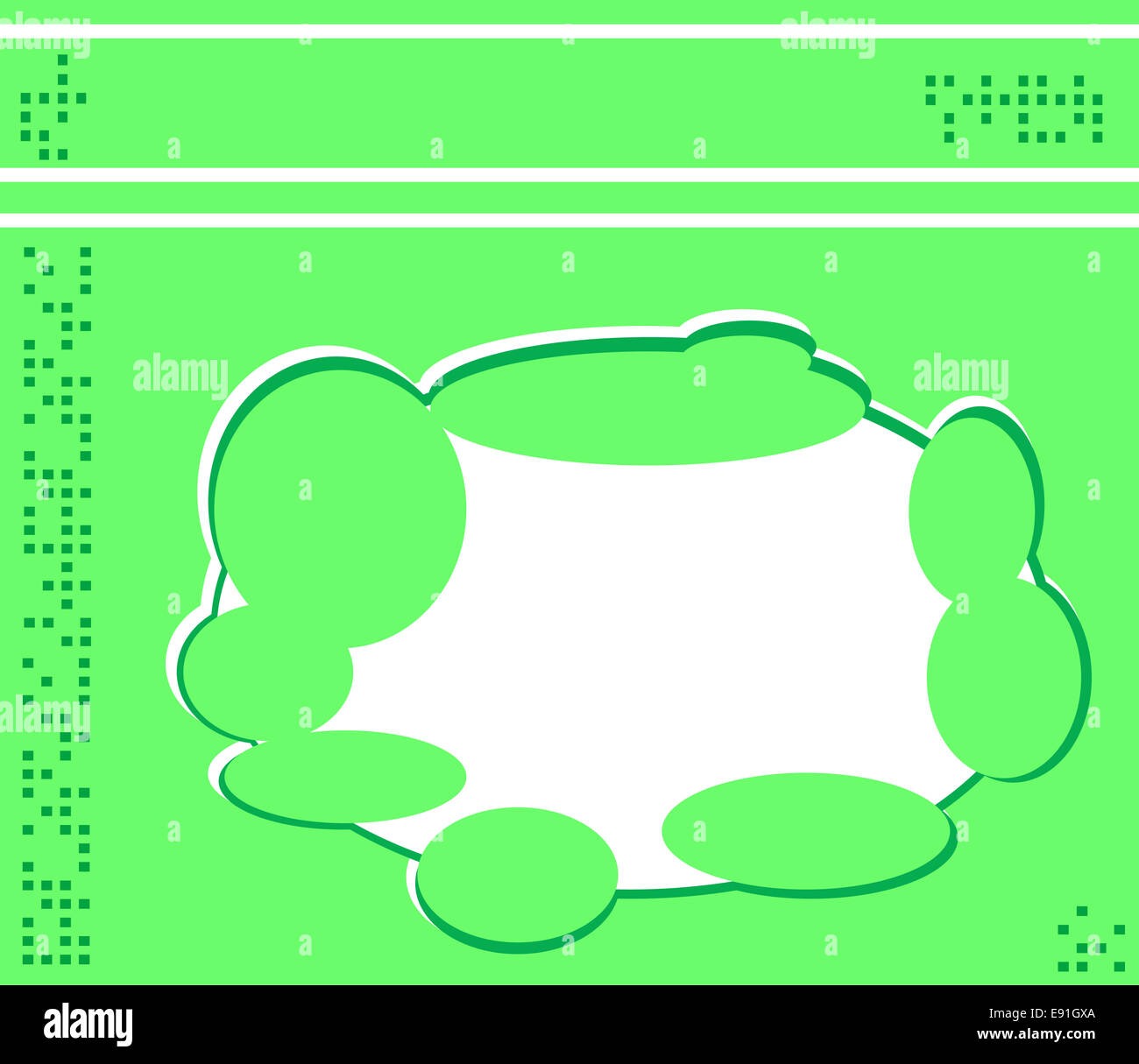 Green template hi-res stock photography and images - Alamy