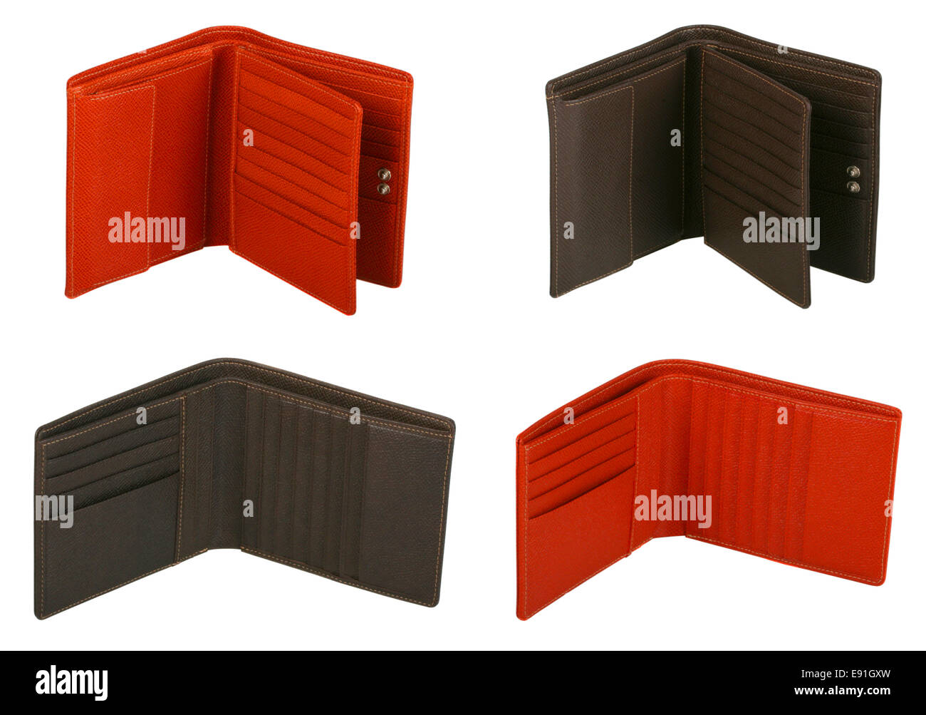 Red open purse hi-res stock photography and images - Alamy