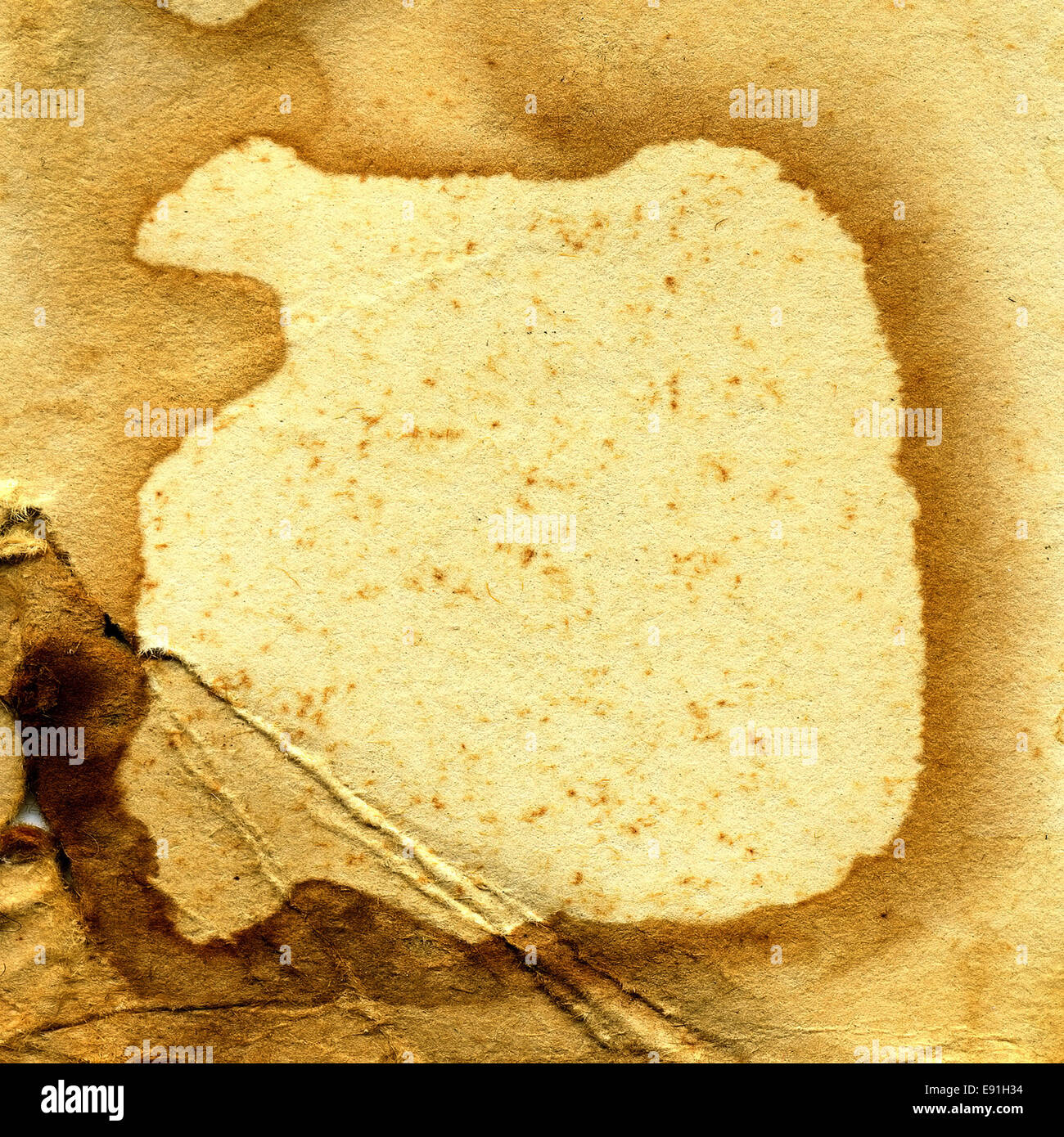 spot on old paper Stock Photo - Alamy