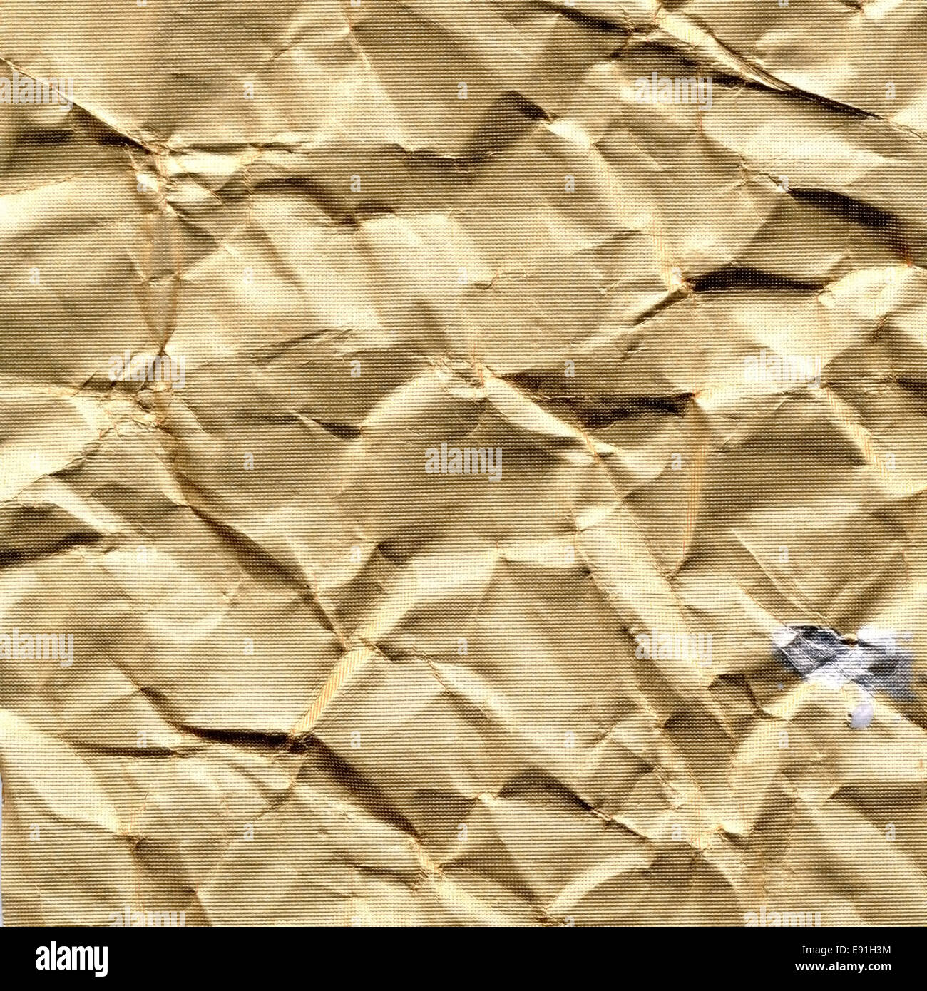 texture of the yellow crushed paper Stock Photo - Alamy