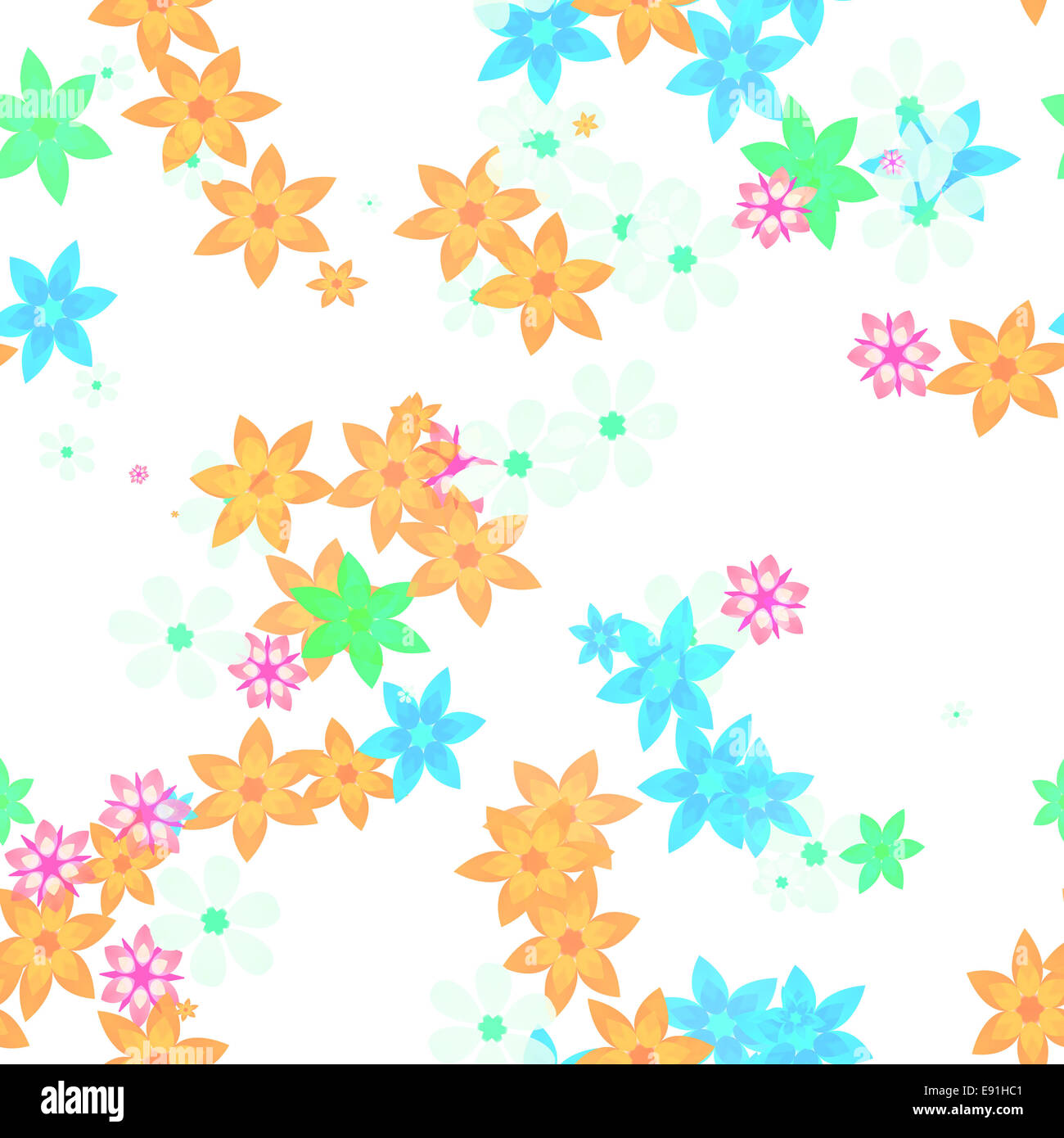 seamless flower background Stock Photo - Alamy
