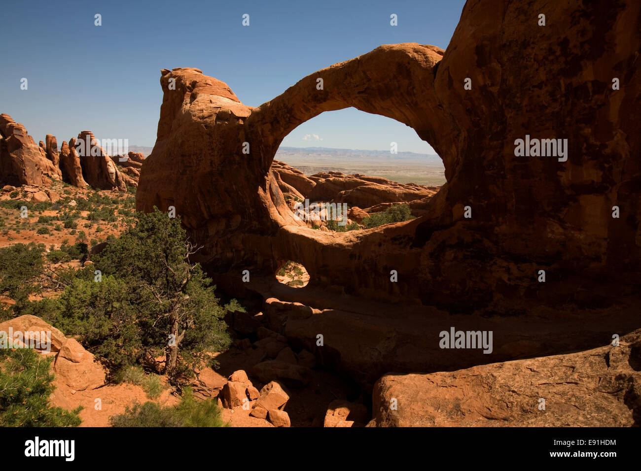 Double o arch trail hi-res stock photography and images - Alamy