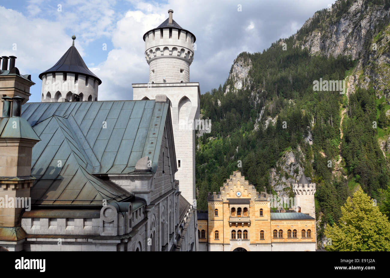 Neuschwanstein castle inside hi-res stock photography and images - Alamy